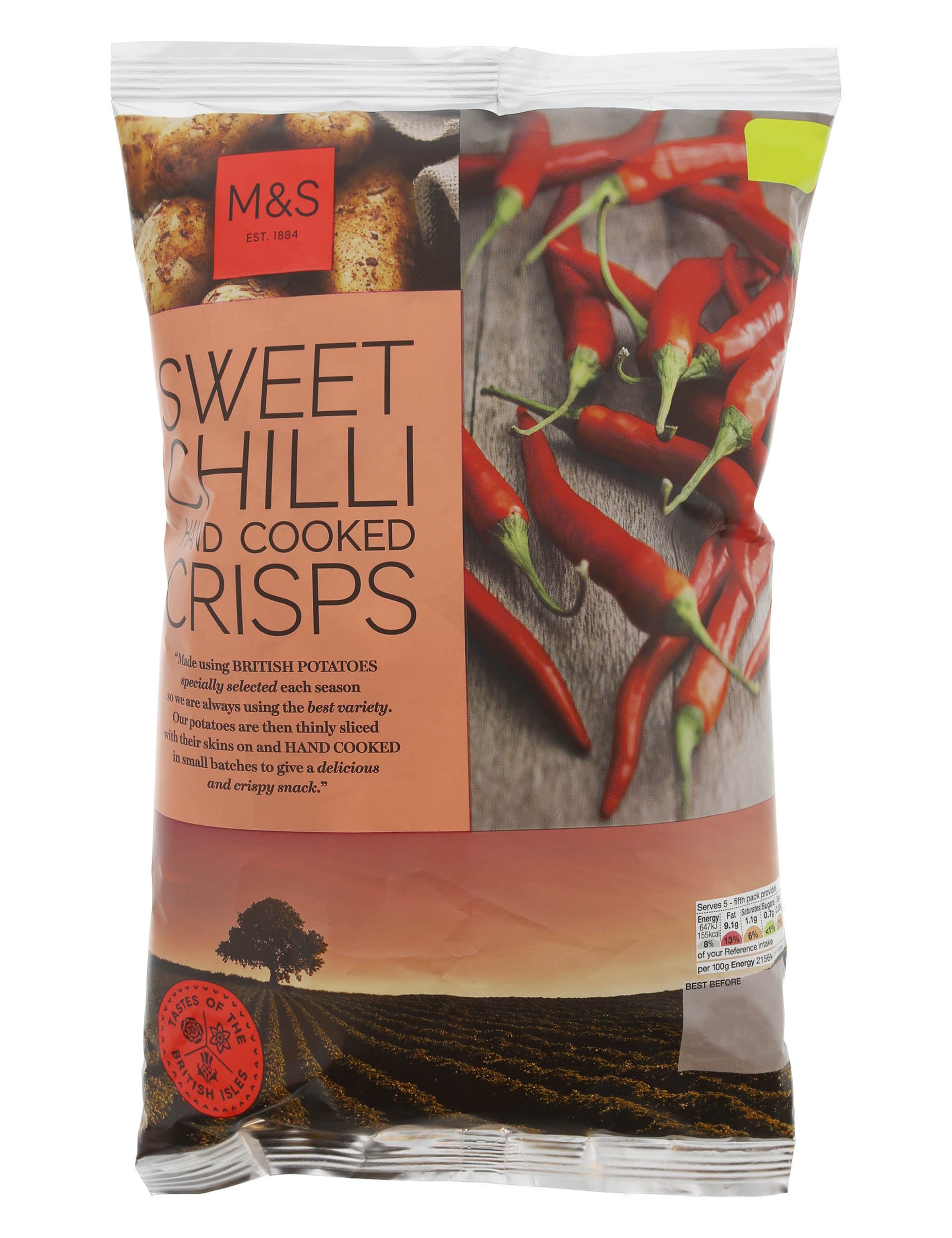 Hand Cooked Sweet Chilli - Marks & Spencer Cyprus
