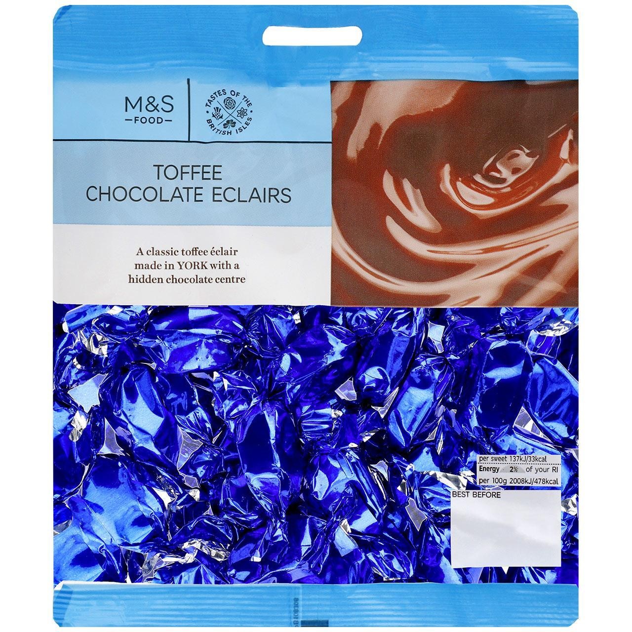 Toffee Chocolate Eclairs - Marks & Spencer Cyprus