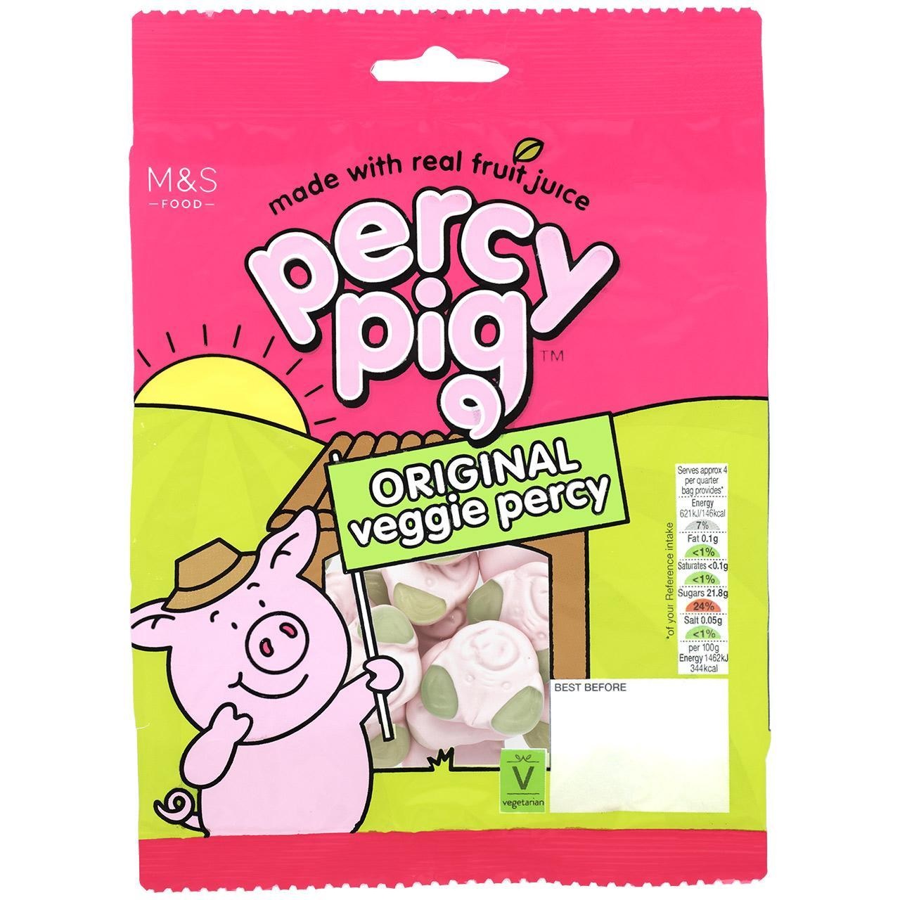 Percy Pig Veggie Fruit Gums - Marks & Spencer Cyprus