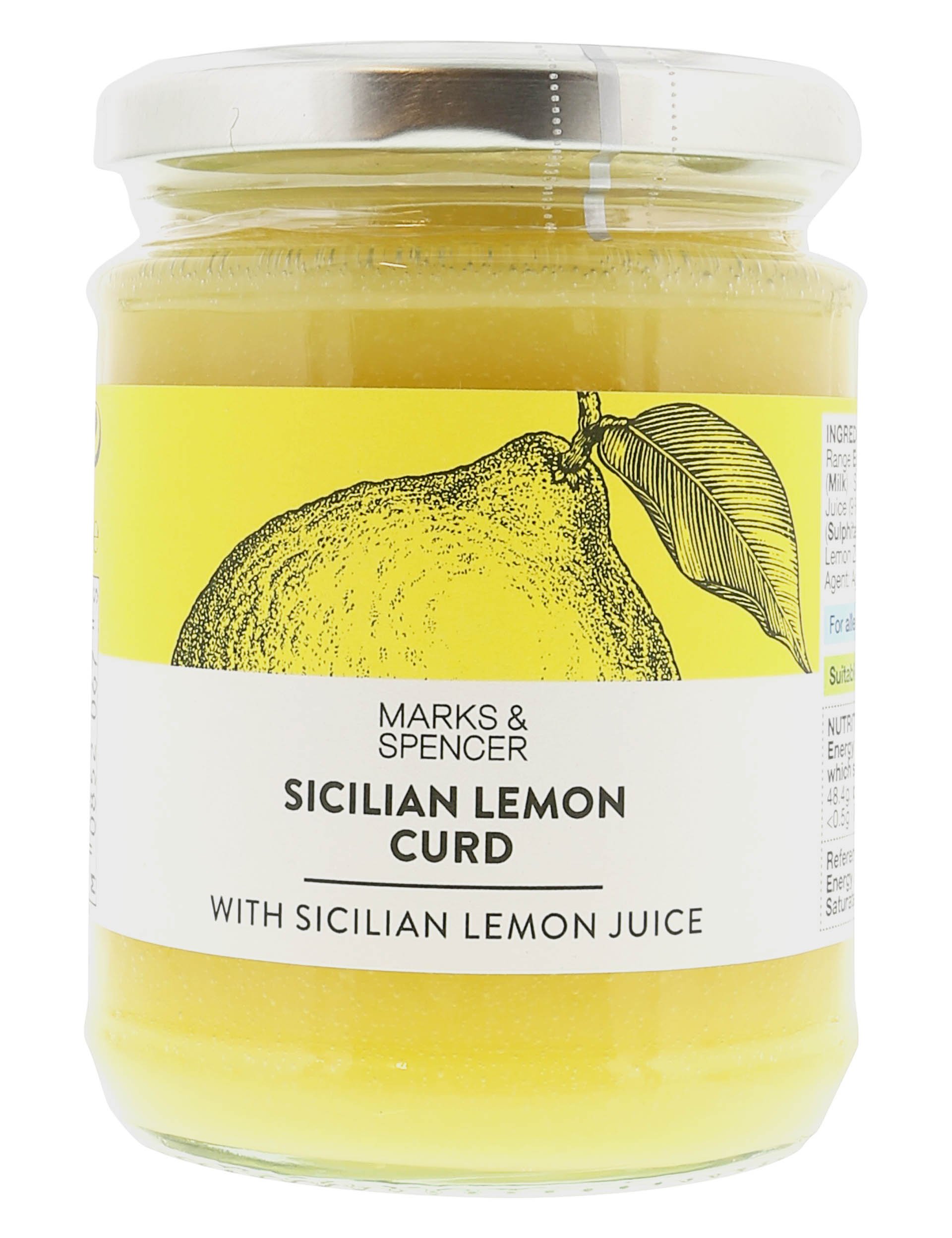 Sicilian Lemon Curd - Marks & Spencer Cyprus