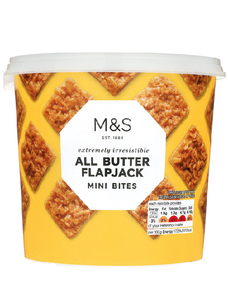 All Butter Flapjack Mini Bites - Marks & Spencer Cyprus
