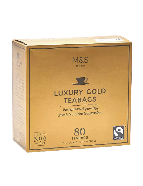 Luxury Gold Tea 80'S - Marks & Spencer Cyprus