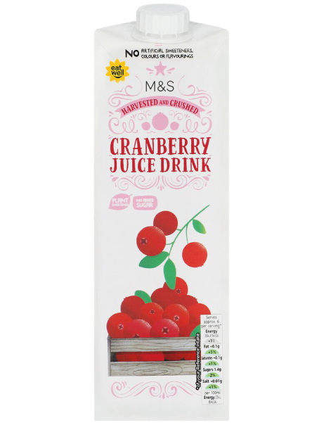 Cranberry Juice - Marks & Spencer Cyprus