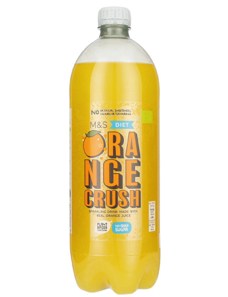 Diet Sparkling Orange Crush - Marks & Spencer Cyprus