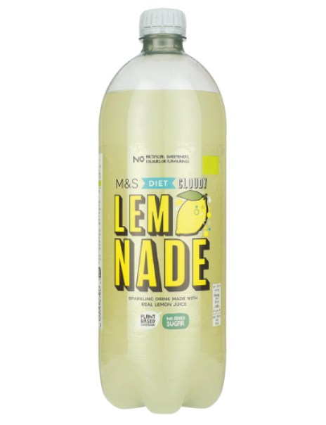 The Original Taste Diet Sparkling Cloudy Lemonade - Marks & Spencer Cyprus