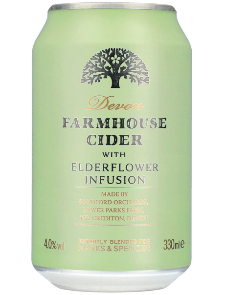 Devon Orchard Cider with elderflower infusion - Marks & Spencer Cyprus