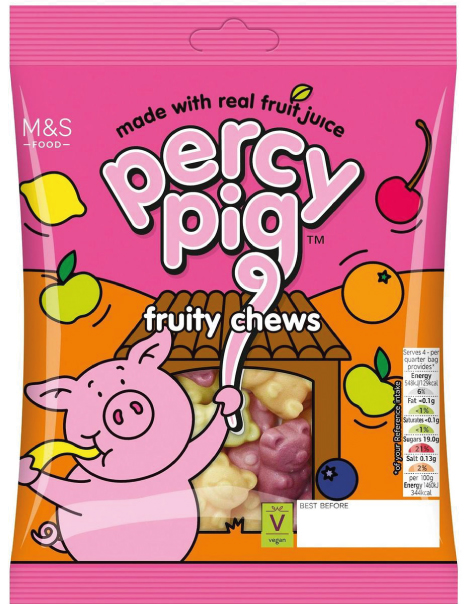 Percy Pig Fruity Chews - Marks & Spencer Cyprus