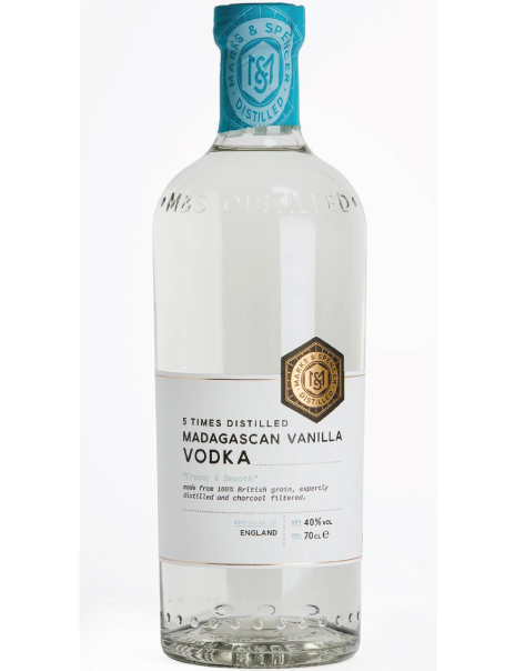 Distilled 5 Times Distilled Madagascan Vanilla Vodka - Marks & Spencer ...