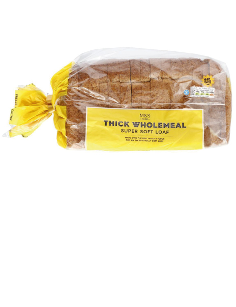 Super Soft Wholemeal Thick Sliced Bread - Marks & Spencer Cyprus