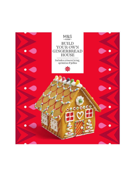 Build Your Own Gingerbread House Kit - Marks & Spencer Cyprus