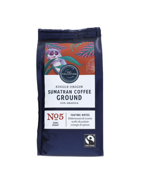 Fairtrade Sumatran Ground Coffee - Marks & Spencer Cyprus