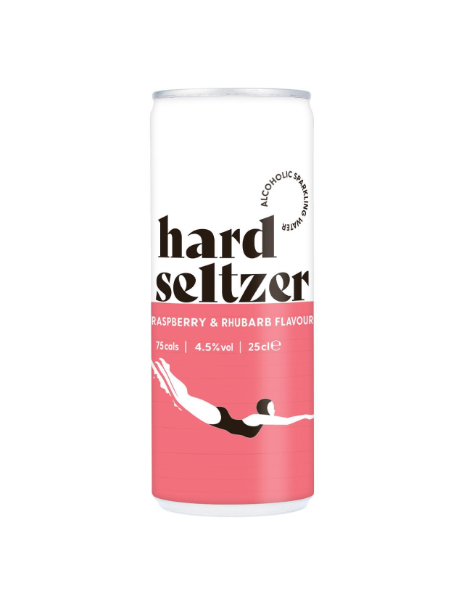 Hard Seltzer Raspberry & Rhubarb - Marks & Spencer Cyprus