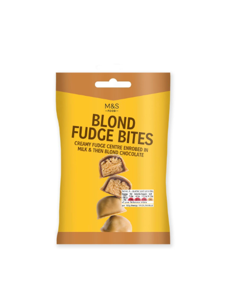 Blond Fudge Bites - Marks & Spencer Cyprus
