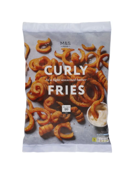 Curly Fries - Marks & Spencer Cyprus