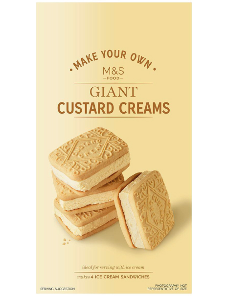 Giant Custard Cream Make Your Own - Marks & Spencer Cyprus