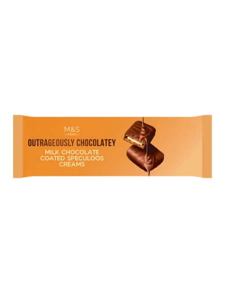Outrageously Chocolatey Milk Chocolate Coated Speculoos Creams - Marks ...